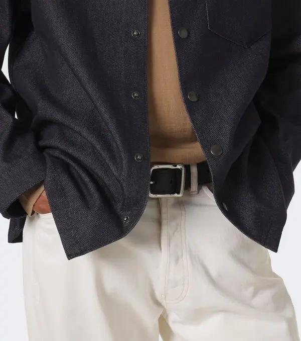 Prada Cotton Chambray Shirt