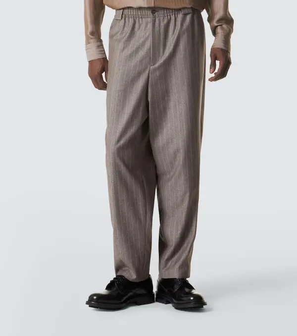 Giorgio Armani Pinstripe Virgin Wool Suit