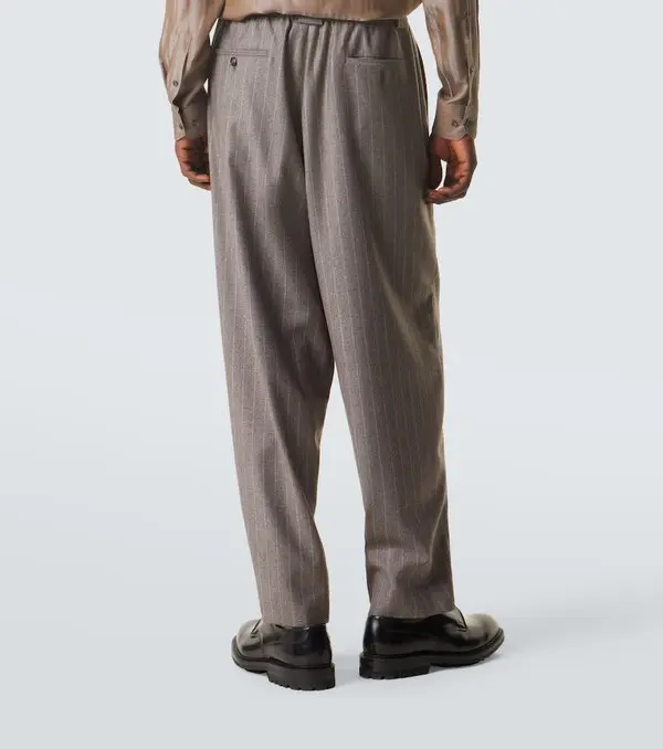 Giorgio Armani Pinstripe Virgin Wool Suit