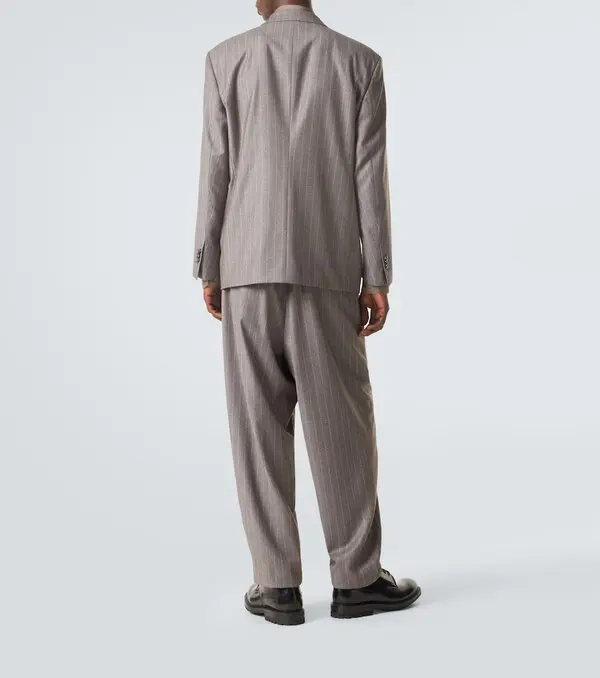 Giorgio Armani Pinstripe Virgin Wool Suit