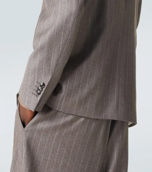 Giorgio Armani Pinstripe Virgin Wool Suit