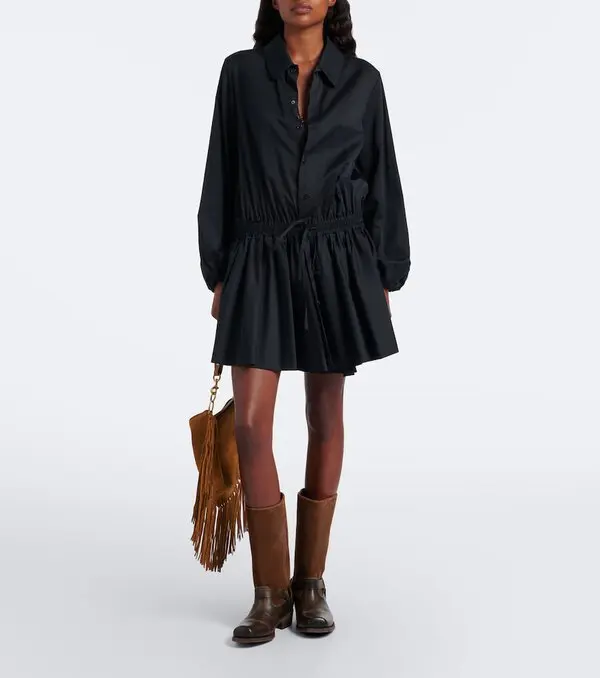 GOLDEN GOOSE Biker Leather Mid-calf Boots