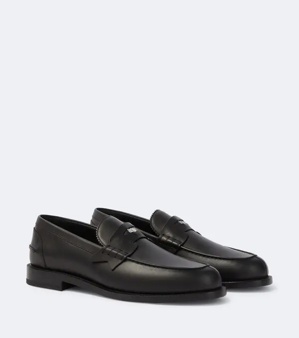 CHRISTIAN LOUBOUTIN Plato Leather Loafers