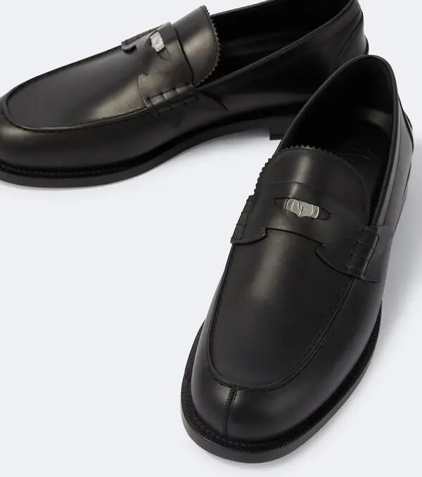 CHRISTIAN LOUBOUTIN Plato Leather Loafers