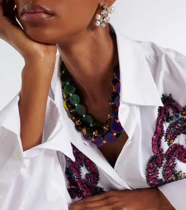 Dries Van Noten Beaded Necklace