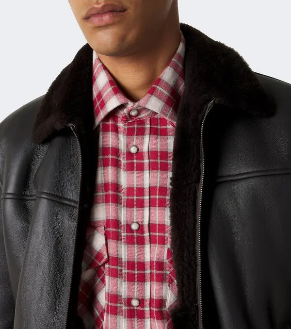 Eleventy Plaid Cotton Shirt