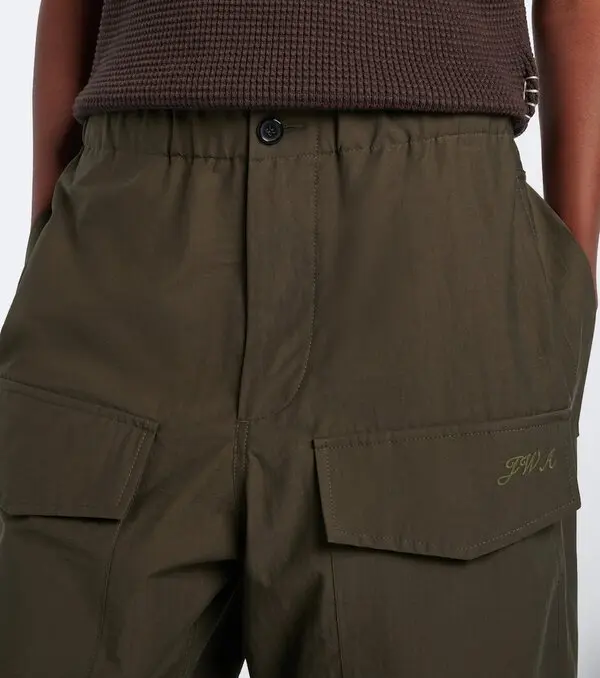 JW Anderson Cotton-blend Wide-leg Pants