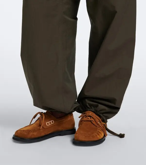 JW Anderson Cotton-blend Wide-leg Pants