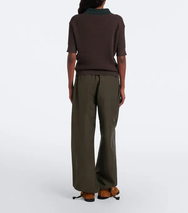 JW Anderson Cotton-blend Wide-leg Pants