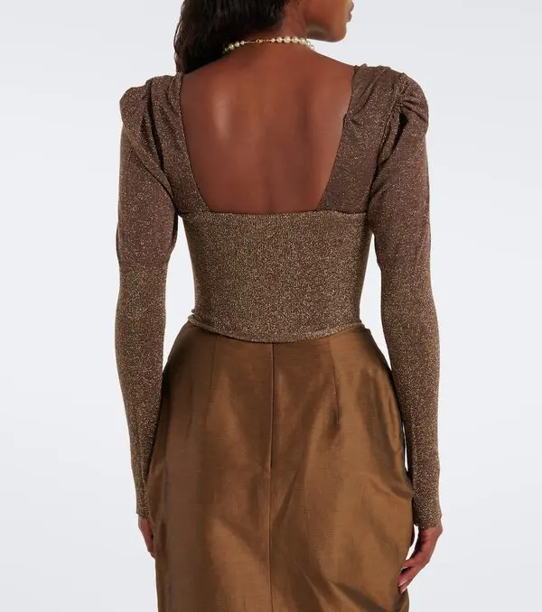VIVIENNE WESTWOOD Bea Lame Cardigan