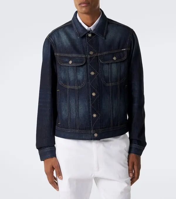TOM FORD Icon Denim Jacket Indigo