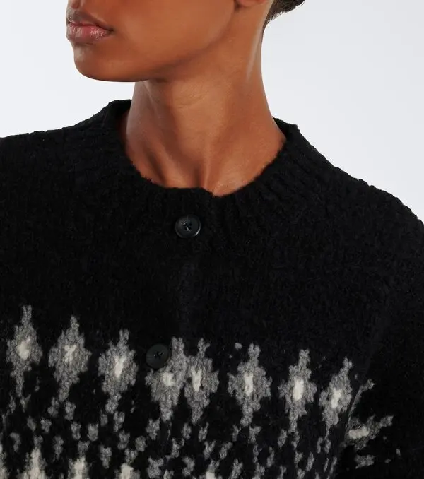 Altuzarra Haven Fair Isle Wool Cardigan