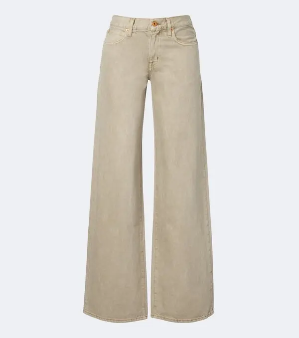 SLVRLAKE Mica Wide-leg Jeans - Grey