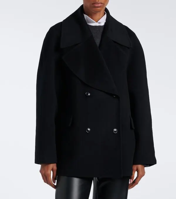 Loulou De Saison Double-breasted Wool And Cashmere Jacket