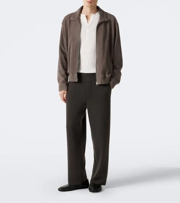 LISA YANG Falk Cotton And Cashmere Henley Shirt - White