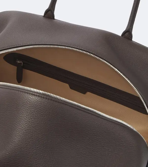 THE ROW Marco Leather Duffel Bag