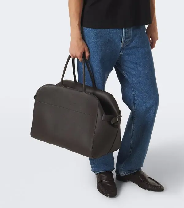 THE ROW Marco Leather Duffel Bag