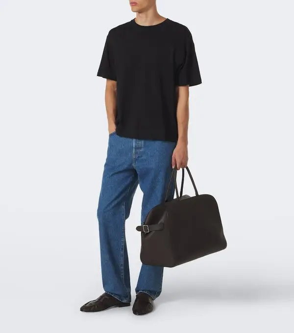 THE ROW Marco Leather Duffel Bag