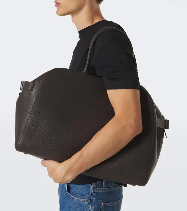 THE ROW Marco Leather Duffel Bag