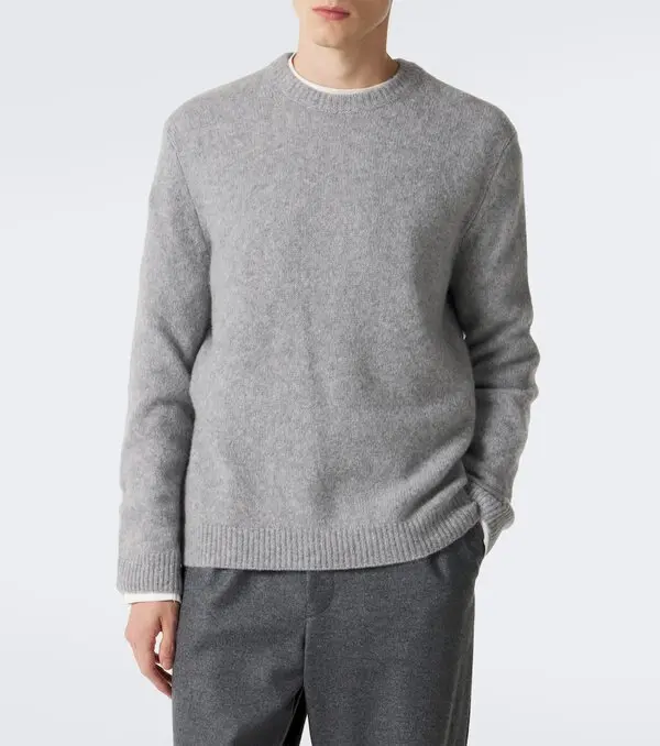 LISA YANG Baxter Cashmere And Silk Crewneck Sweater