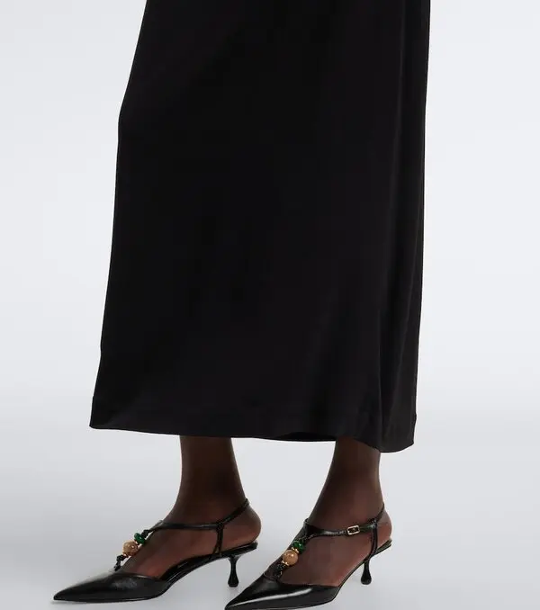 Altuzarra Betsy Embellished Jersey Midi Dress