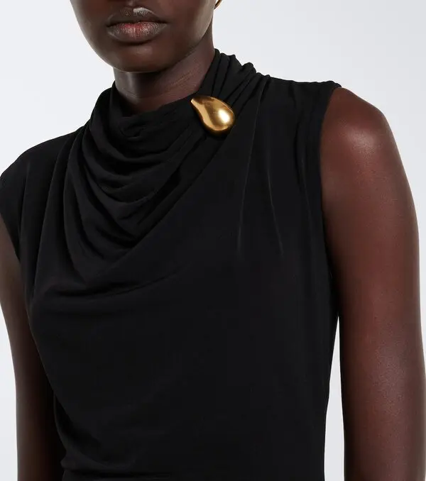Altuzarra Betsy Embellished Jersey Midi Dress