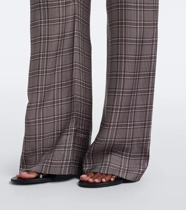 Acne Studios Checked Wide-leg Pants
