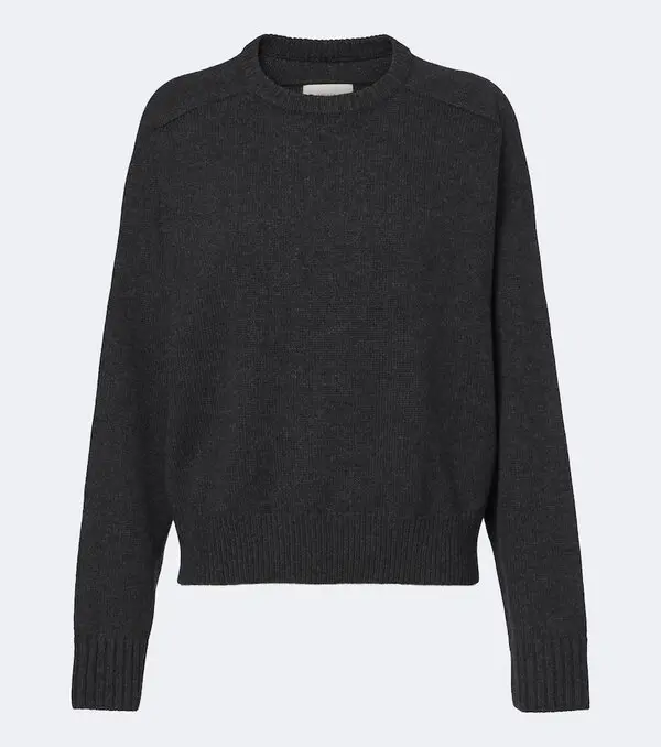Loulou De Saison Breha Wool And Cashmere Sweater - Grey