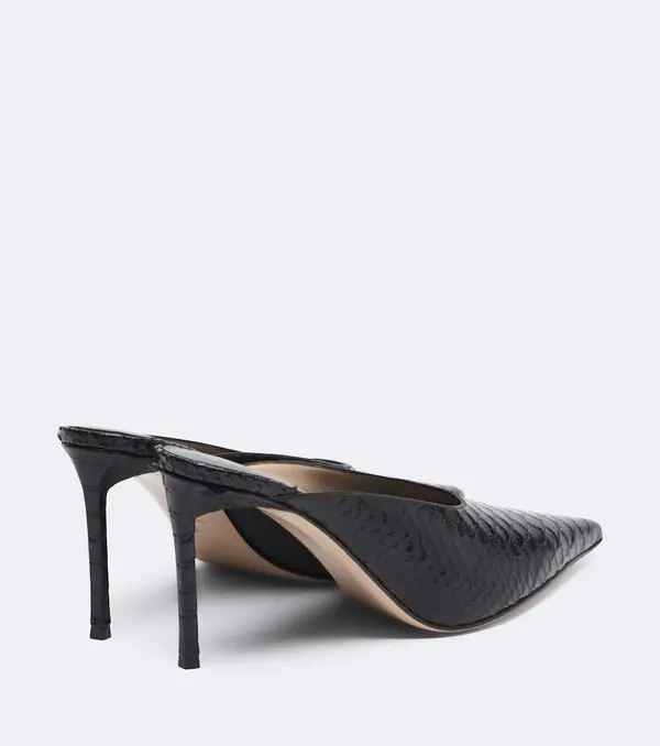 TOM FORD Croc-effect Leather Mules