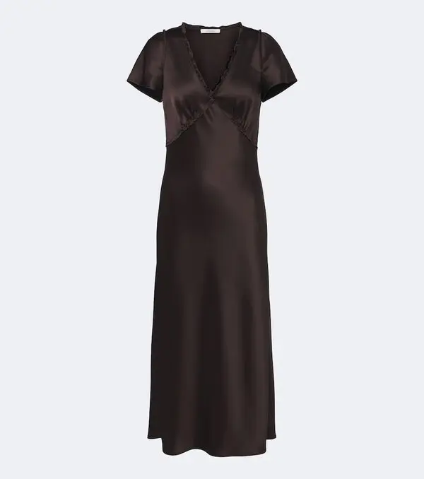 Dorothee Schumacher Midi Dress - Brown