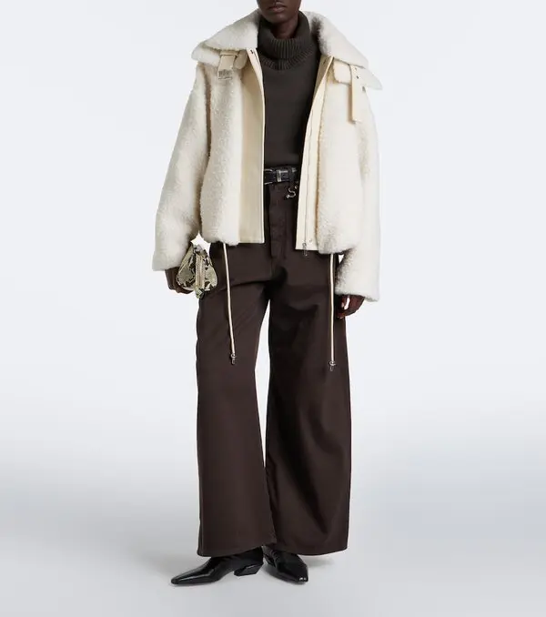 Sportmax Teddy-trimmed Jacket