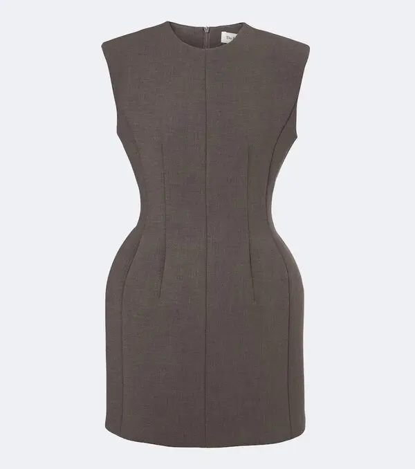 THE FRANKIE SHOP Bryn Minidress - Grey