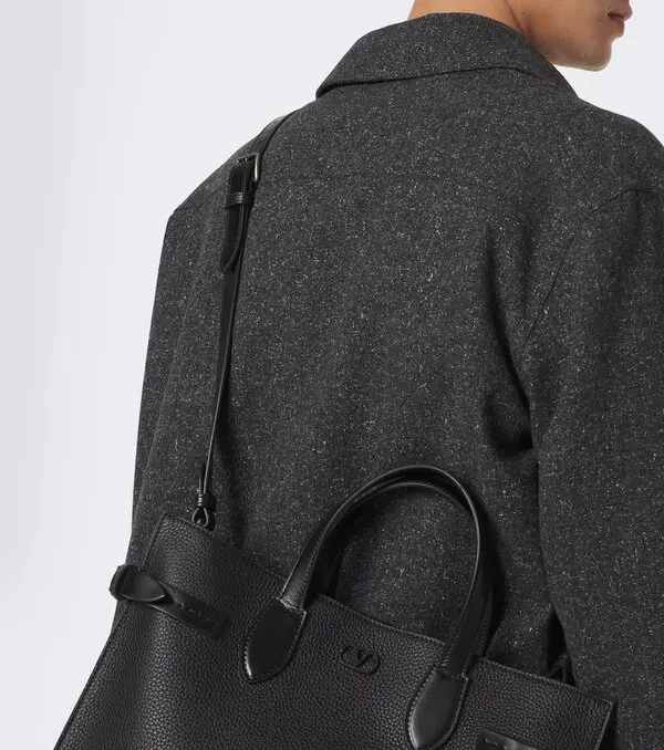 Valentino Garavani Antibes Leather Tote Bag