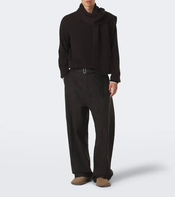 LISA YANG Rufus Cashmere Polo Sweater