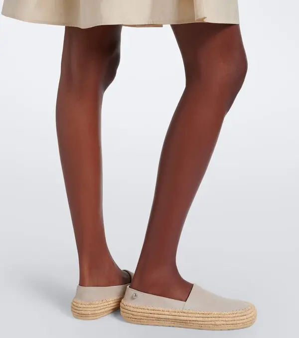 Loewe Paula's Ibiza Rio Suede Espadrilles