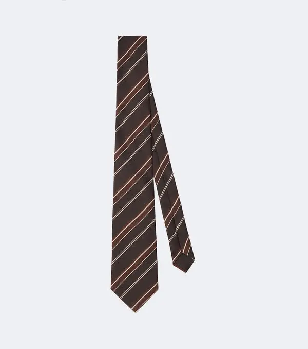 TOM FORD Striped Silk Neck Tie