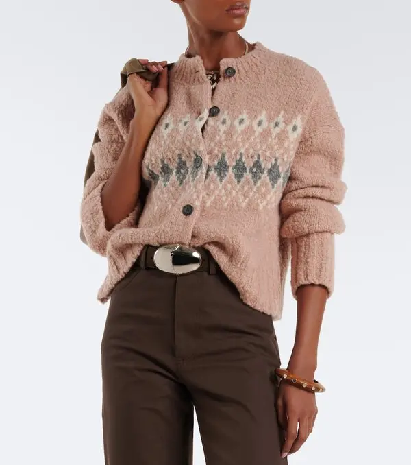 Altuzarra Fair Isle Wool Cardigan