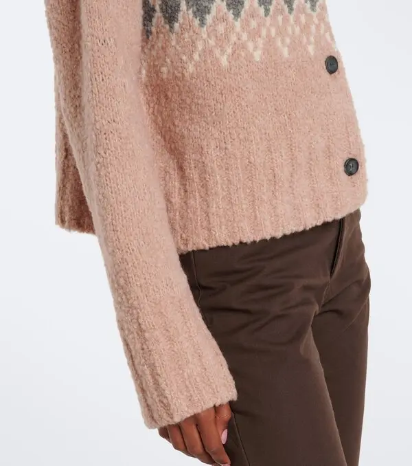 Altuzarra Fair Isle Wool Cardigan
