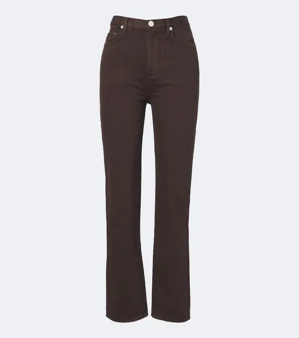 Loulou De Saison Jude Straight Jeans - Brown