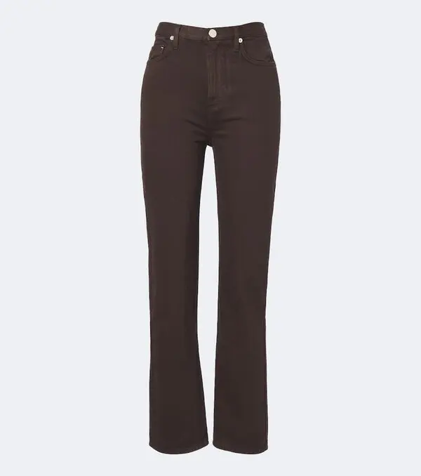 Loulou De Saison Jude Straight Jeans - Brown