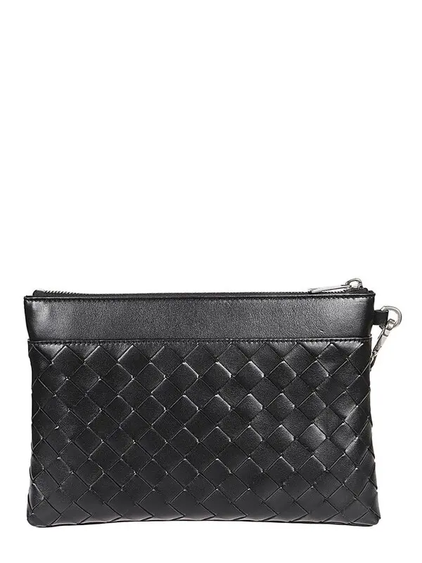 Bottega Veneta Woven Handbag - Black