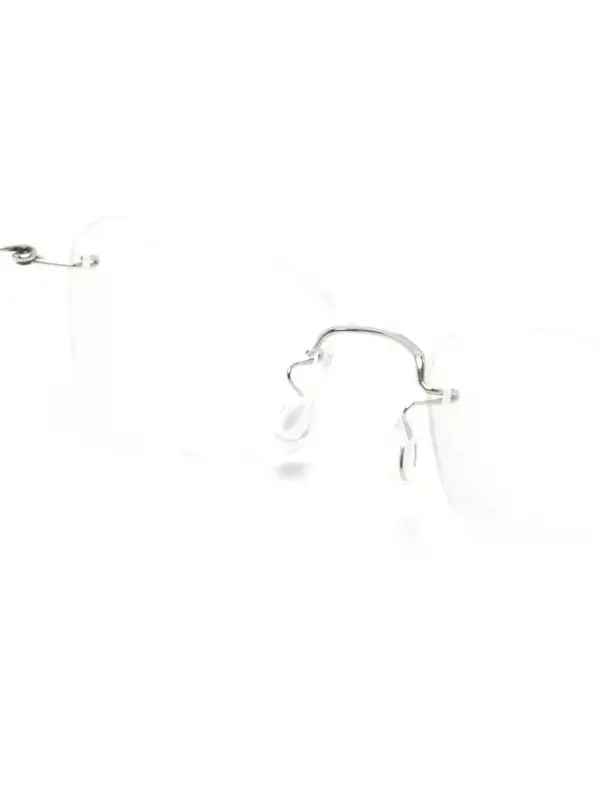 LINDBERG Spirit Rimless Rectangle Eyeglasses