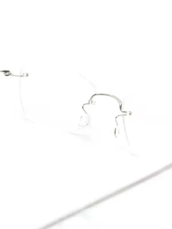 LINDBERG Spirit Rimless Rectangle Eyeglasses