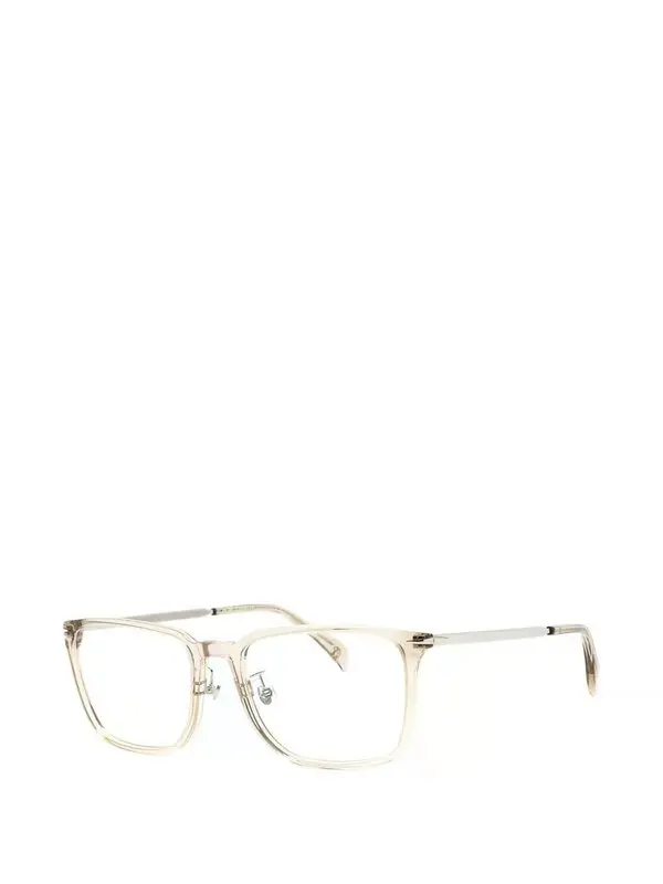 DB EYEWEAR BY DAVID BECKHAM Square Frame Glasses - Neutrals
