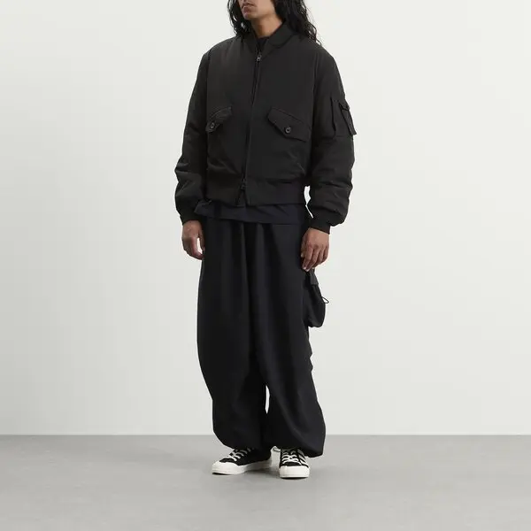 Y3 Nylon Bomber Jacket