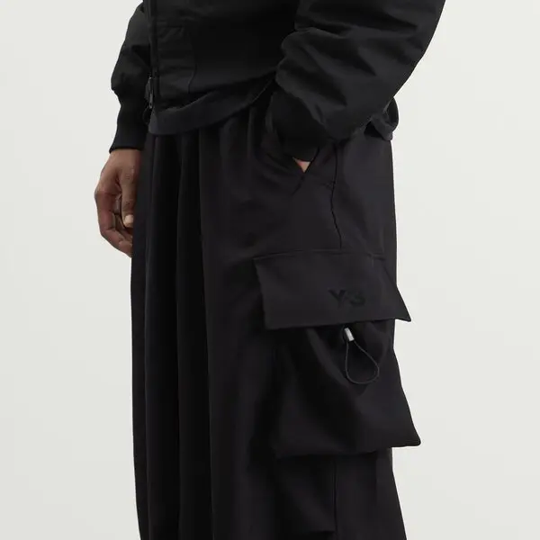 Y3 Sport Uniform Wide Cargo Pants