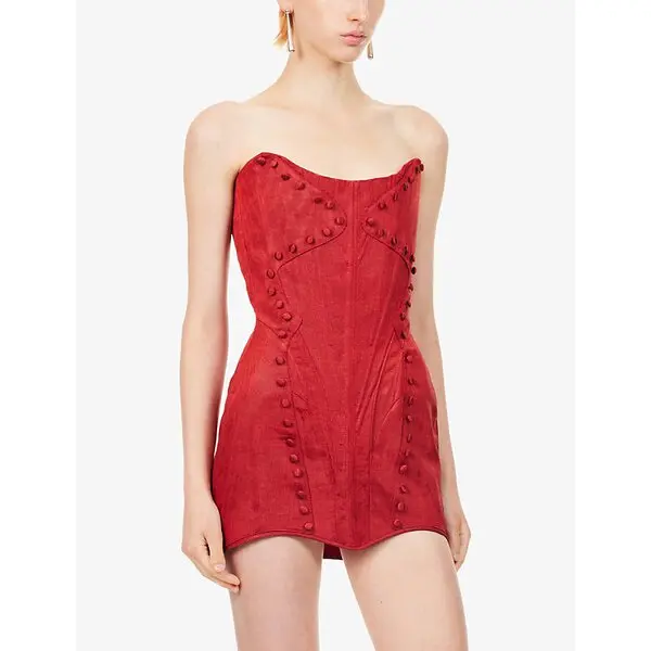 DILARA FINDIKOGLU Corset Mini Dress