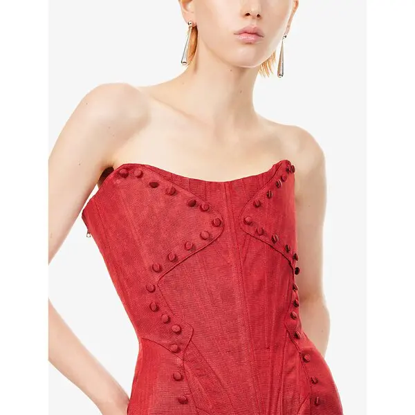 DILARA FINDIKOGLU Corset Mini Dress
