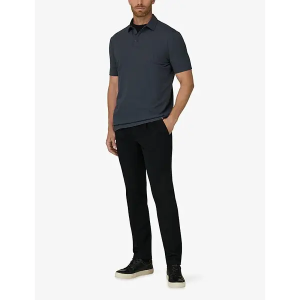 Boggi Milano Supima Cotton-jersey Polo T-shirt - Dark Green