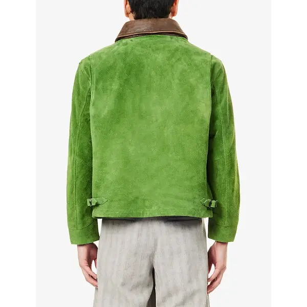 FOUND Western Barn Leather Jacket